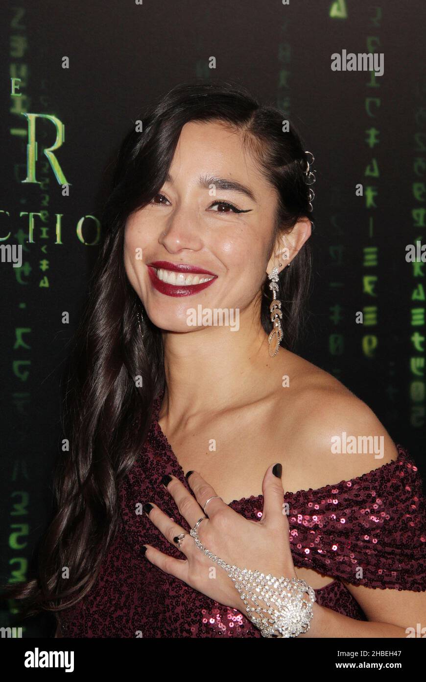 Haley Dasovich 12/18/2021 The U.S. Premiere of "The Matrix ...