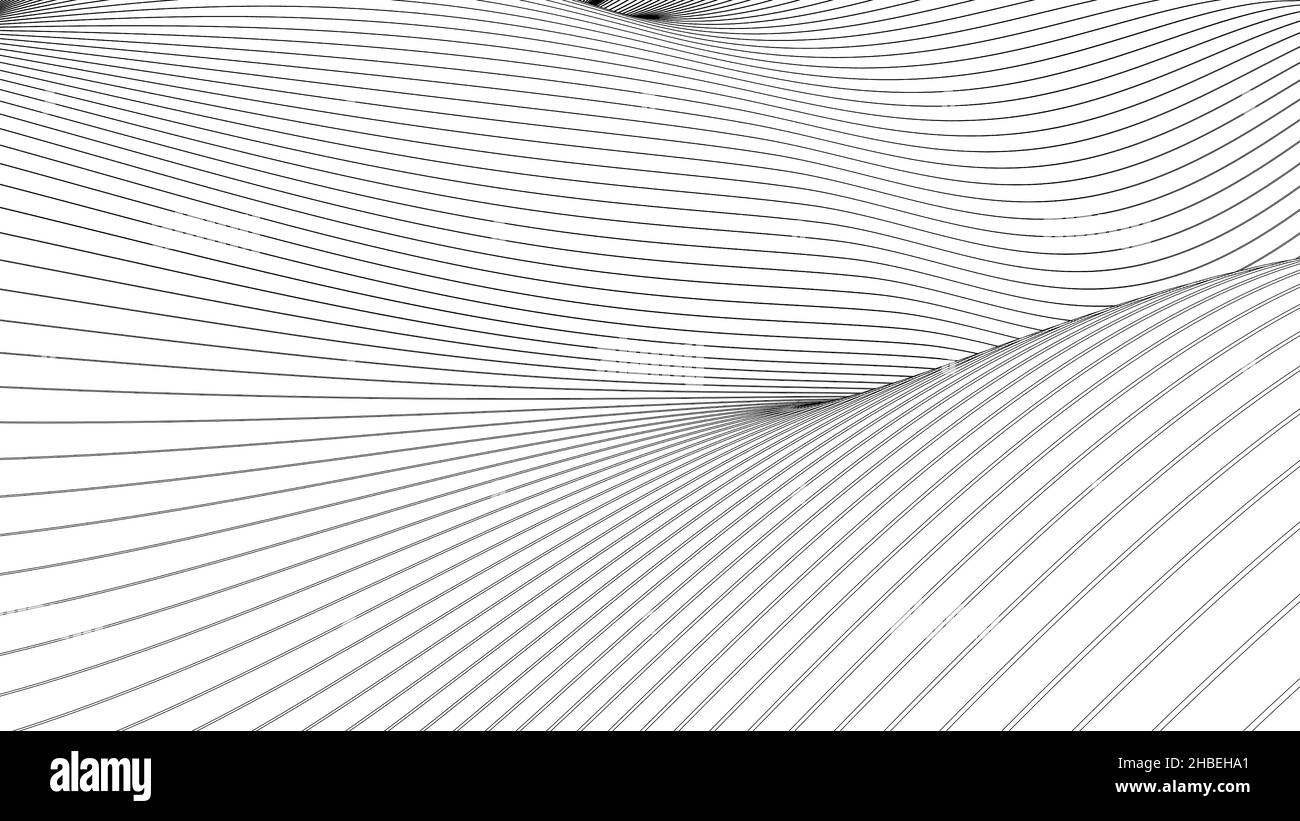 Modern background of waves Stock Photo - Alamy