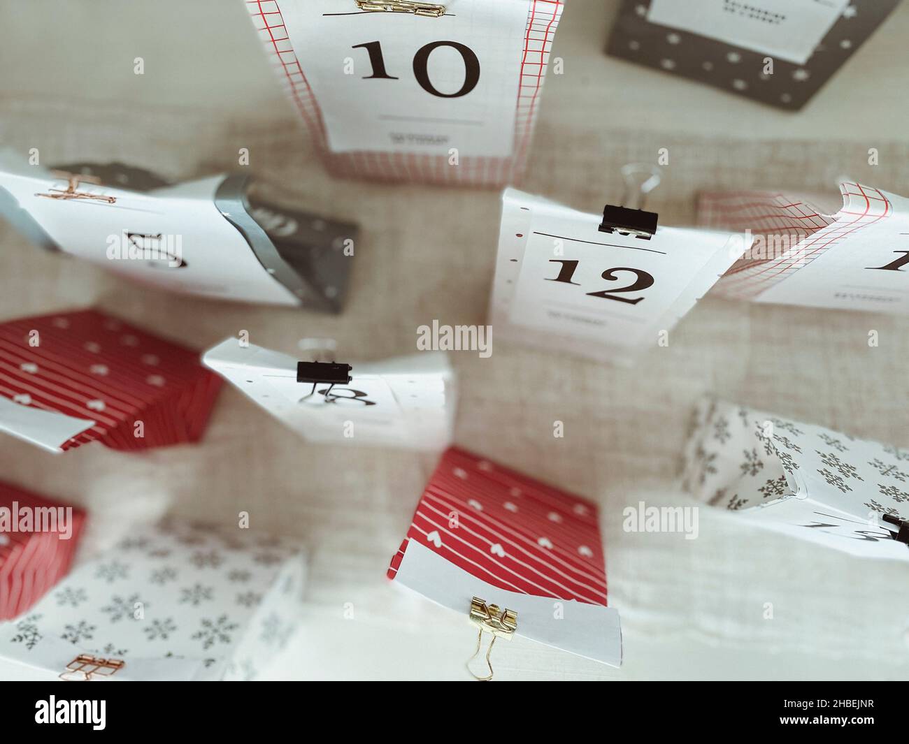 Number 10 calendar hi-res stock photography and images - Alamy