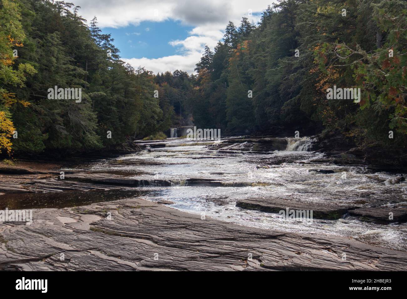 Presque Isle River - Upper Peninsula, Michigan - October 2021 Stock ...