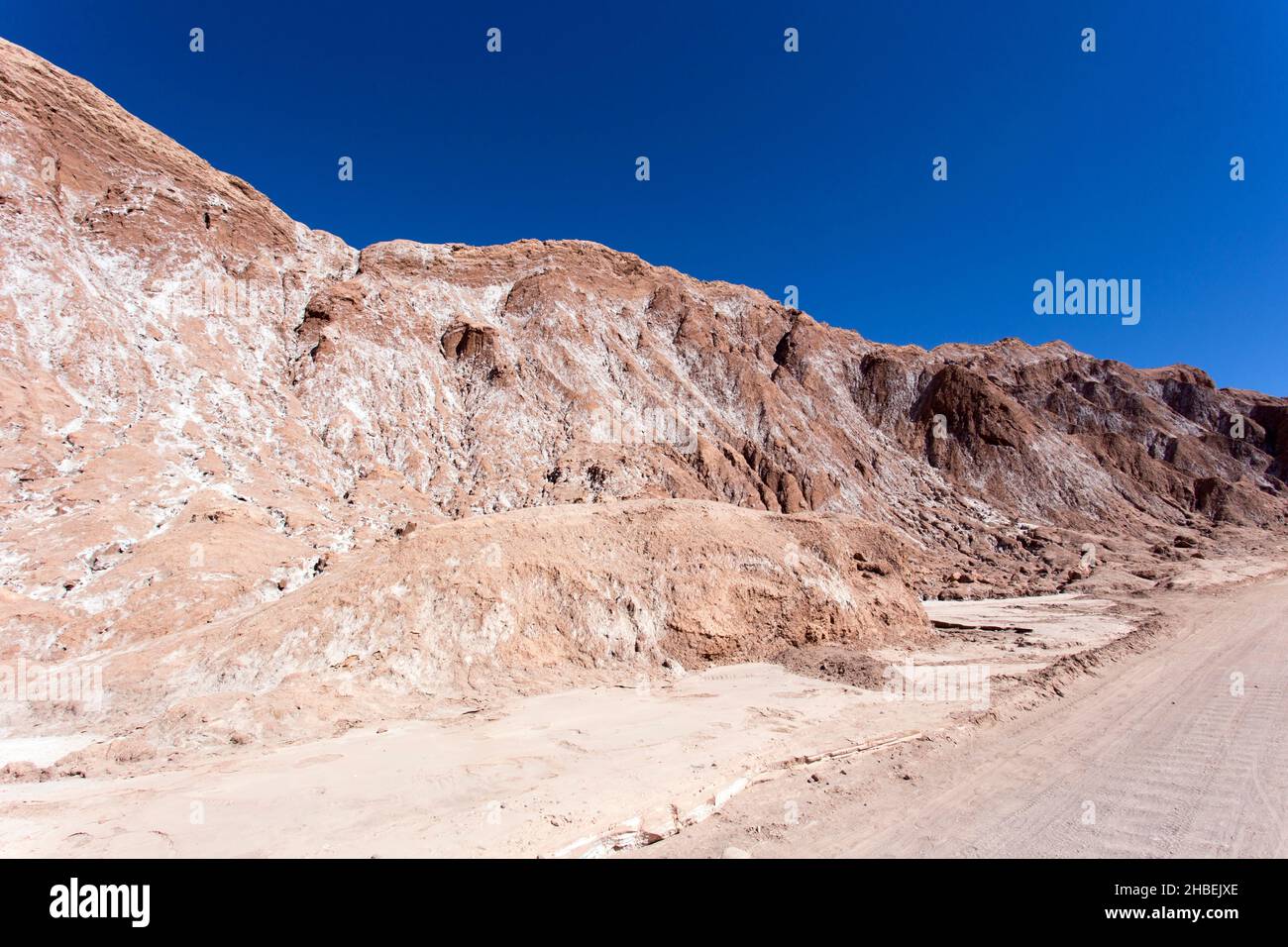View of Mars valley landscape in north of Chile Stock Photo - Alamy