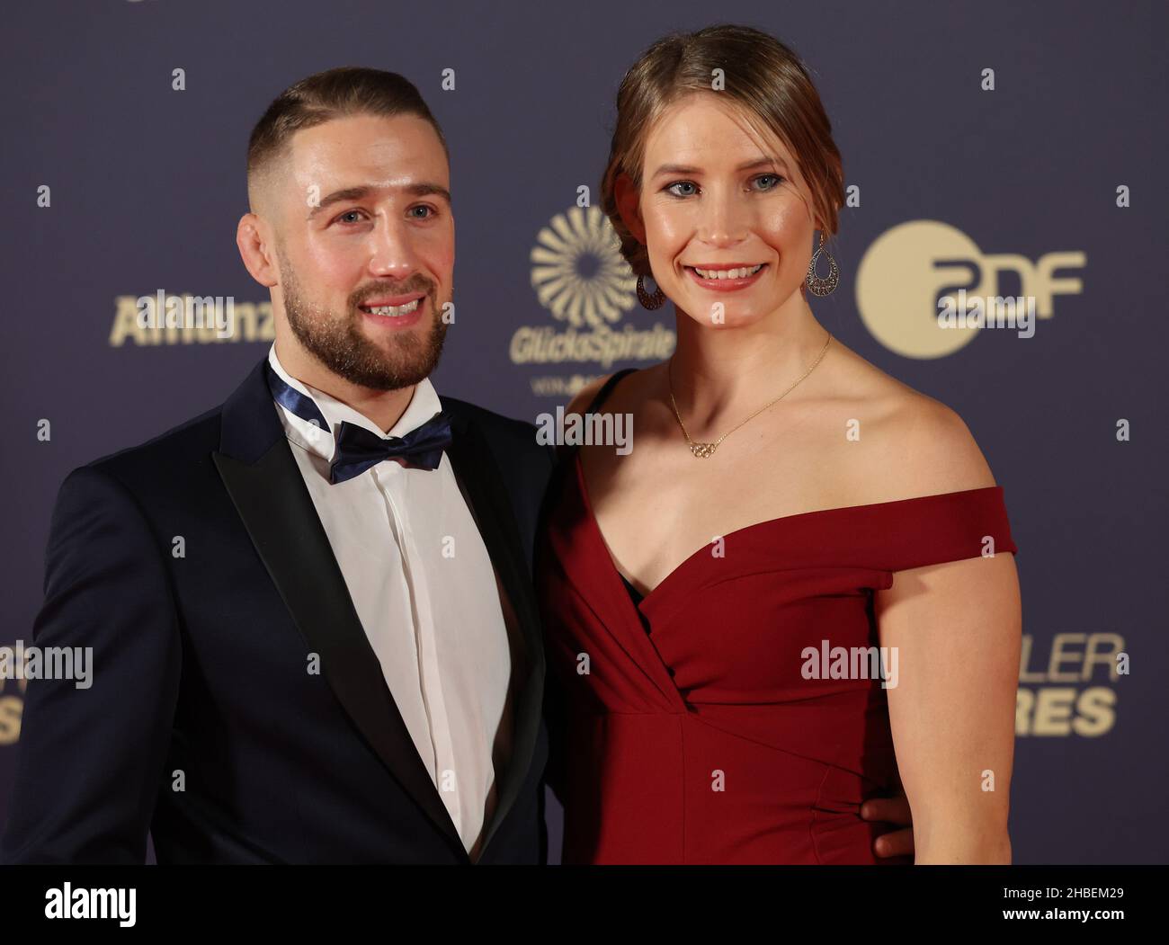 Baden Baden, Germany. 19th Dec, 2021. Wrestler Aline Rotter-Focken and ...