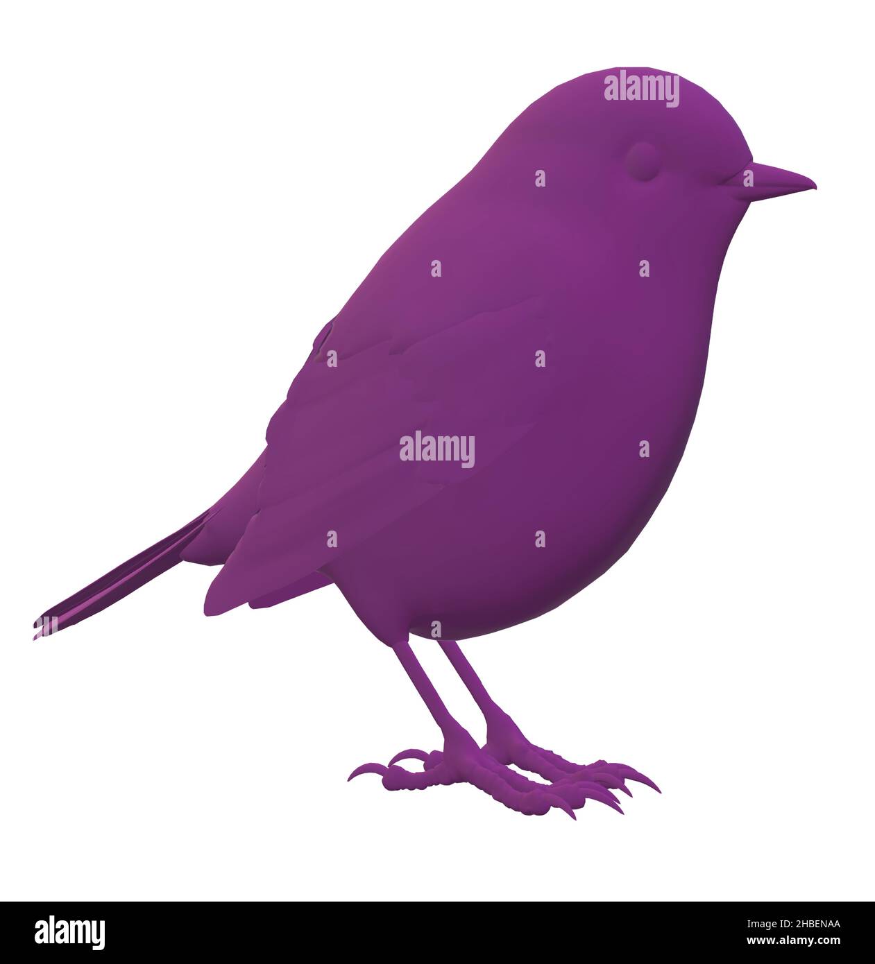 Dark Purple Bird Decoration Figurine Statue Stock Vector Image & Art ...