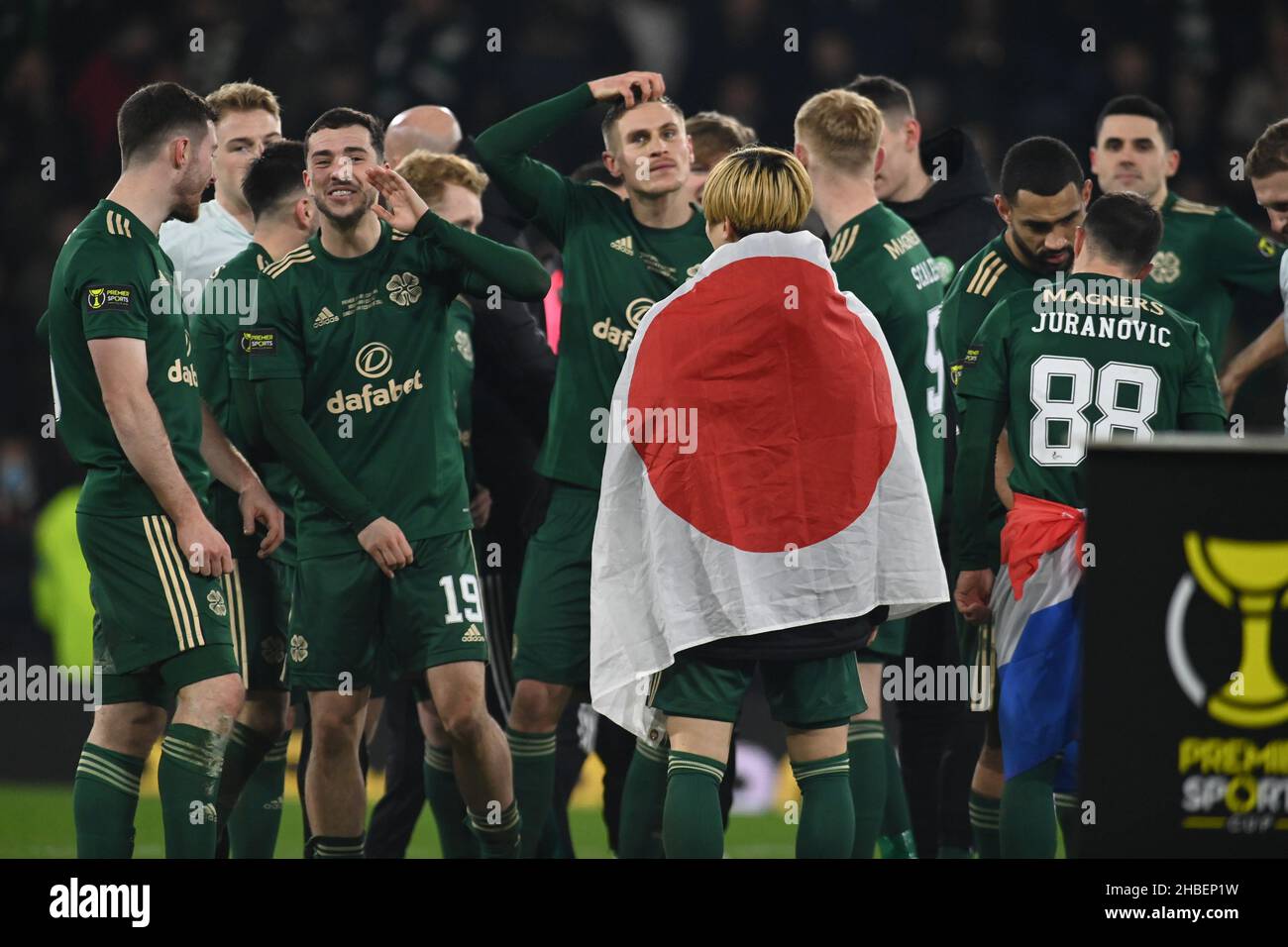 Hampden Park. Glasgow. Scotland UK. 19th Dec 2. Hibernian vs Celtic ...
