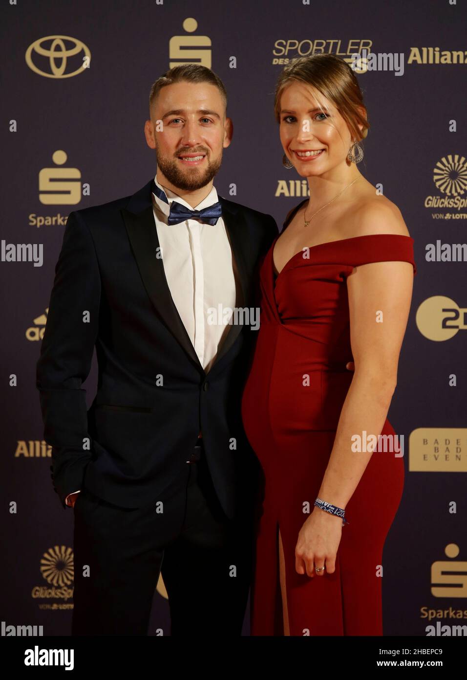 Aline Rotter-Focken (wrestler) with husband Jan Rotter Proclamation ...