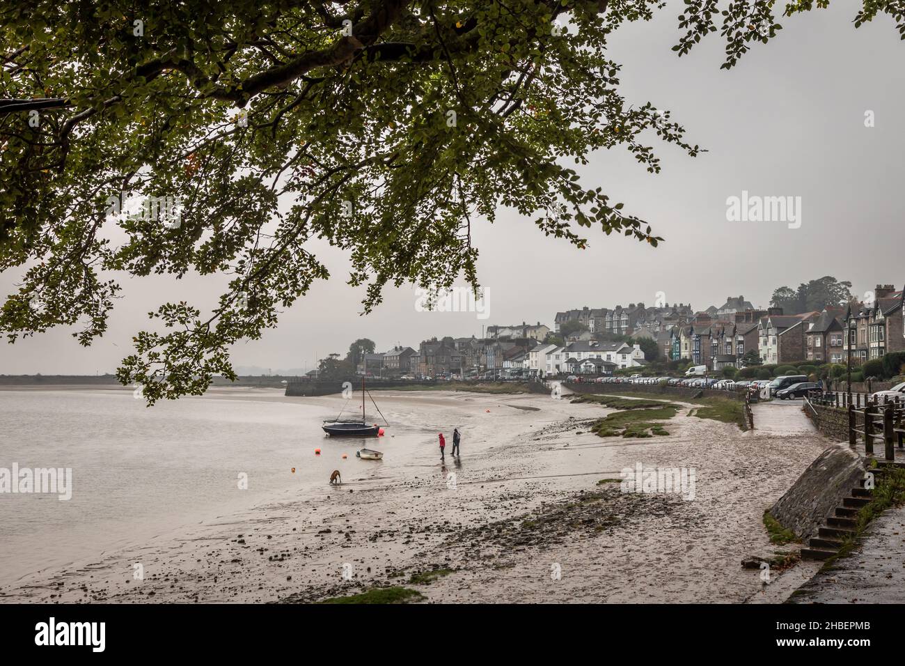 Arnside Riverfront, Cumbria, England, UK Stock Photo - Alamy
