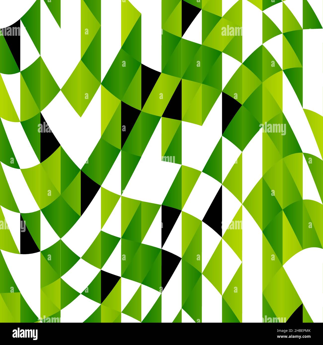 Abstract art green colored geometric vector background Stock Vector ...