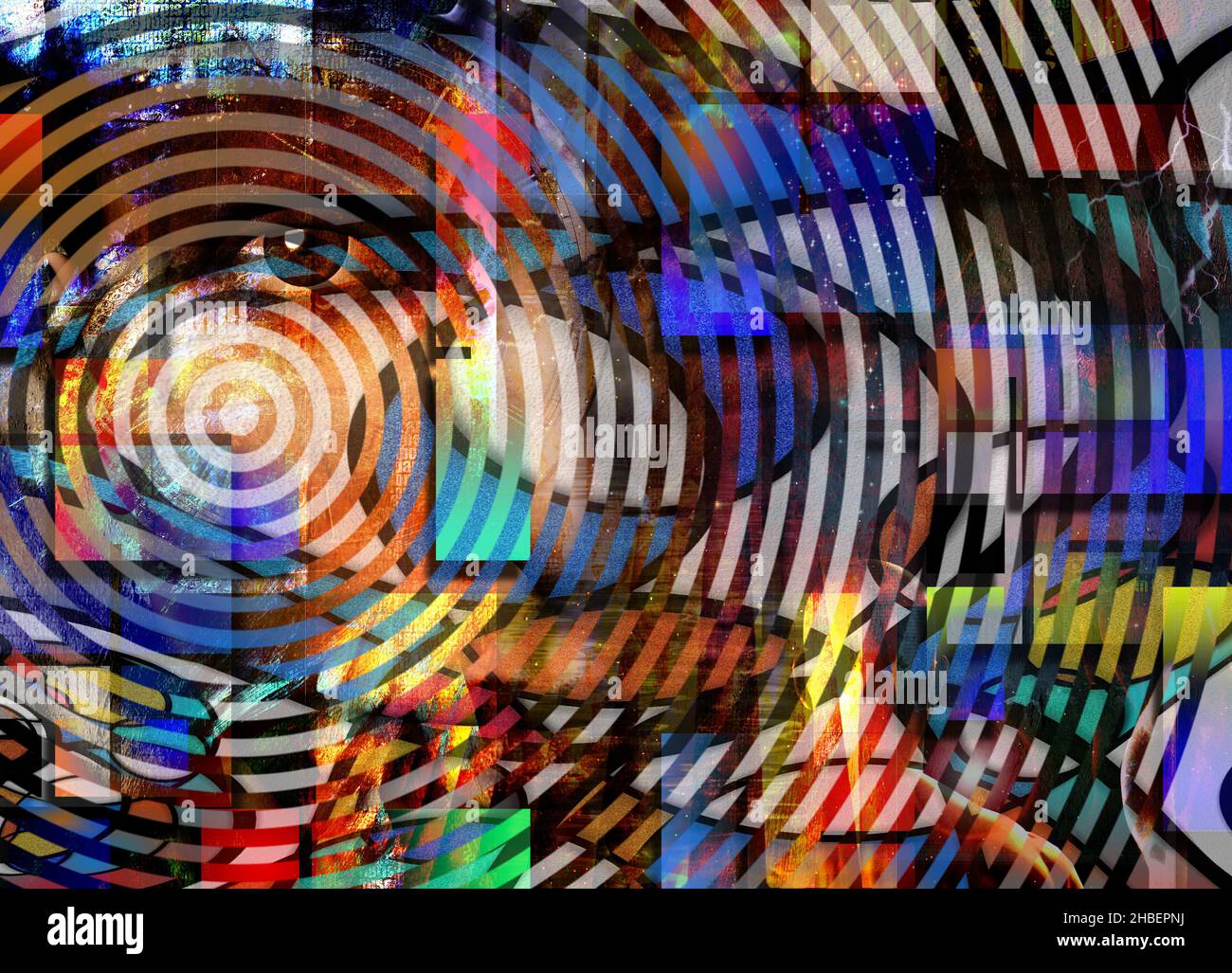 Circular eye patterns hi-res stock photography and images - Alamy