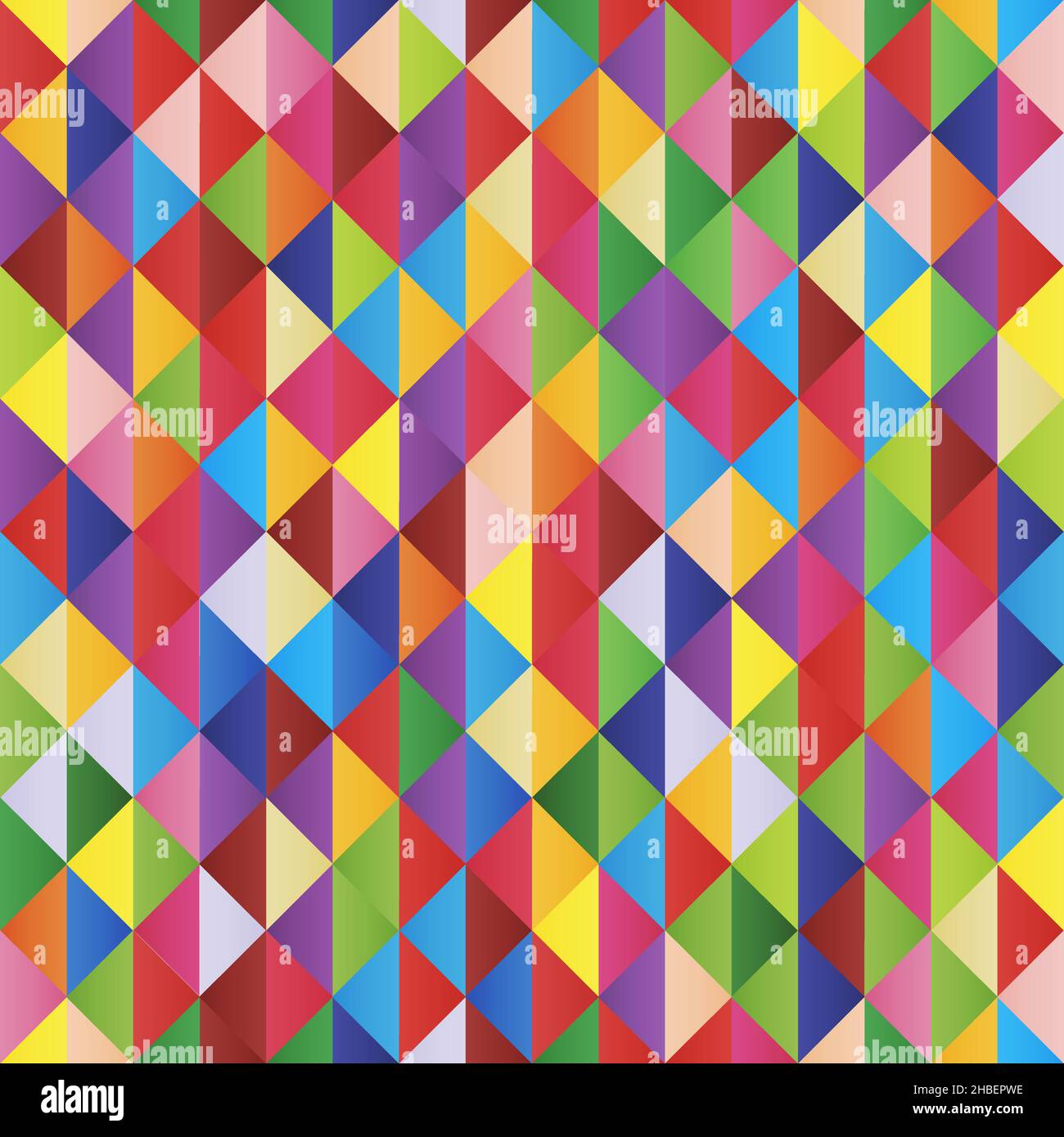 Abstract multi-colored geometric vector seamless background Stock ...