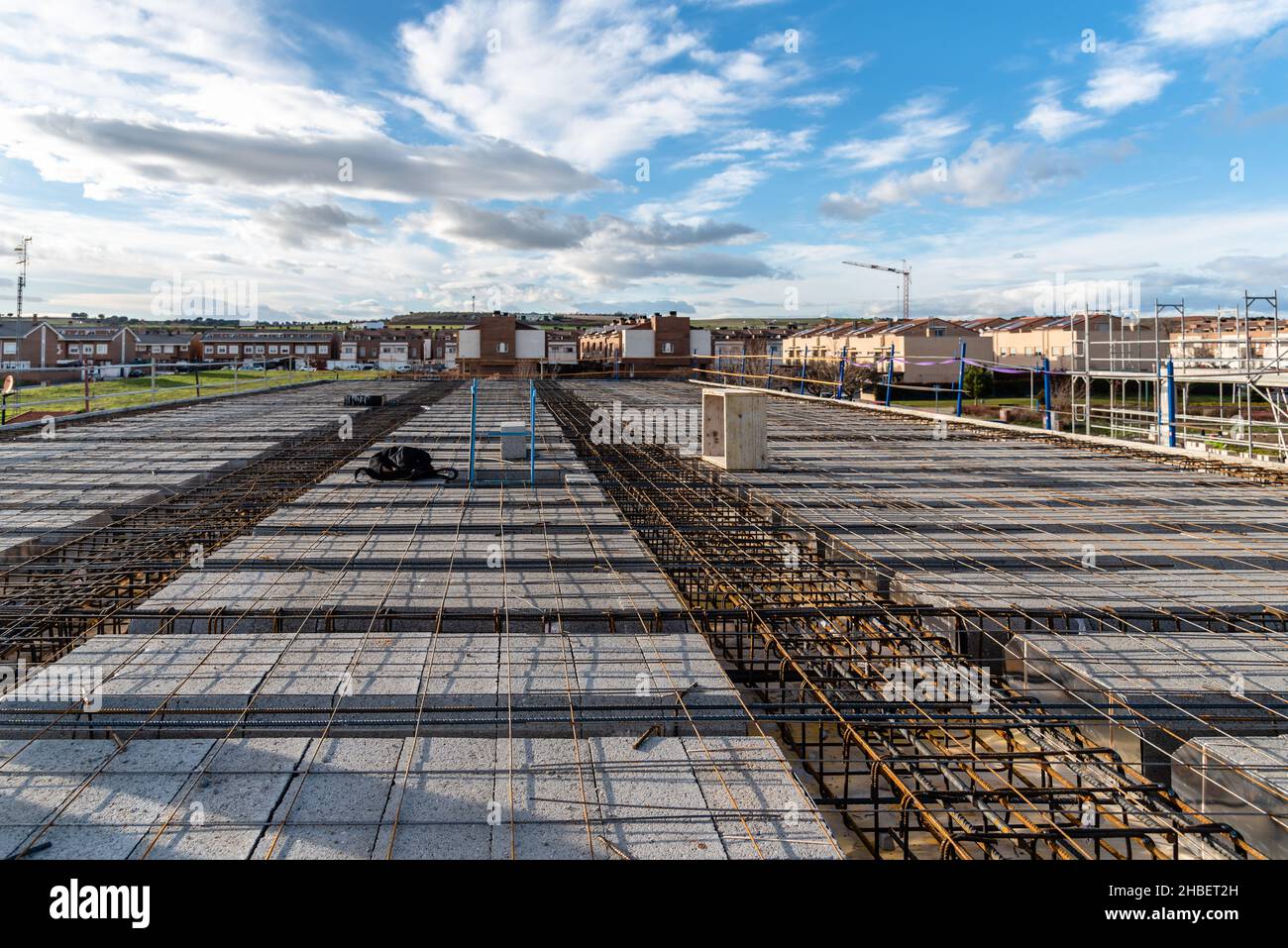 Row of houses under construction hi-res stock photography and images ...