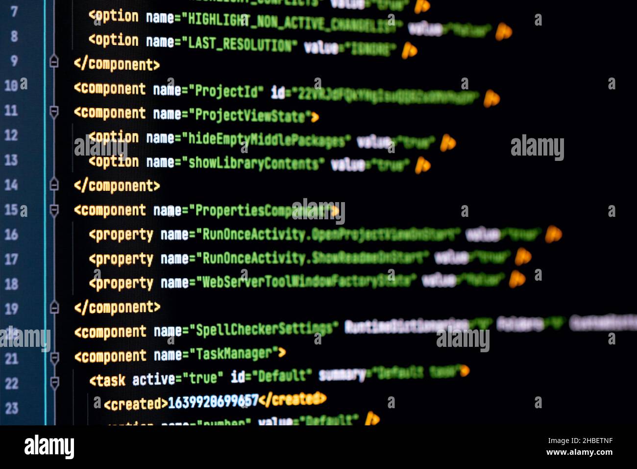 Software Developer Java Programming Html Web Code Abstract Computer Script Code Programming