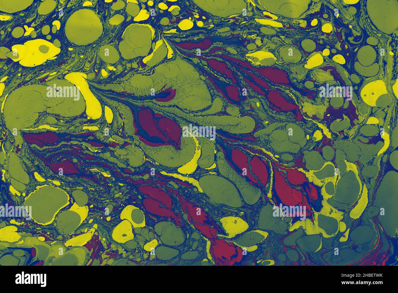 An abstract oil painting with vibrant smudges Stock Photo - Alamy