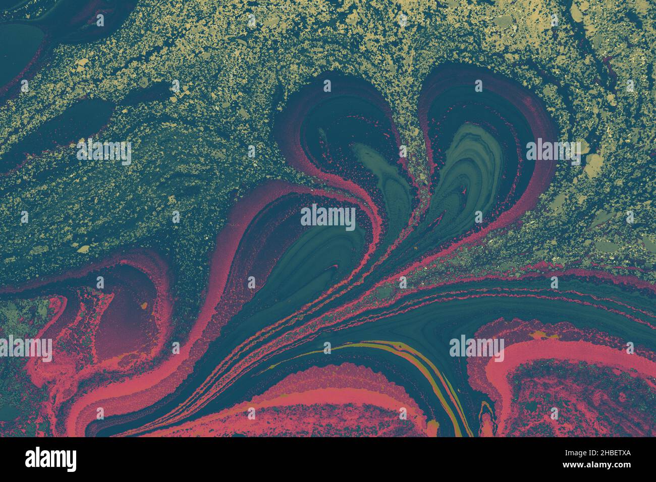 An abstract oil painting with vibrant smudges Stock Photo - Alamy