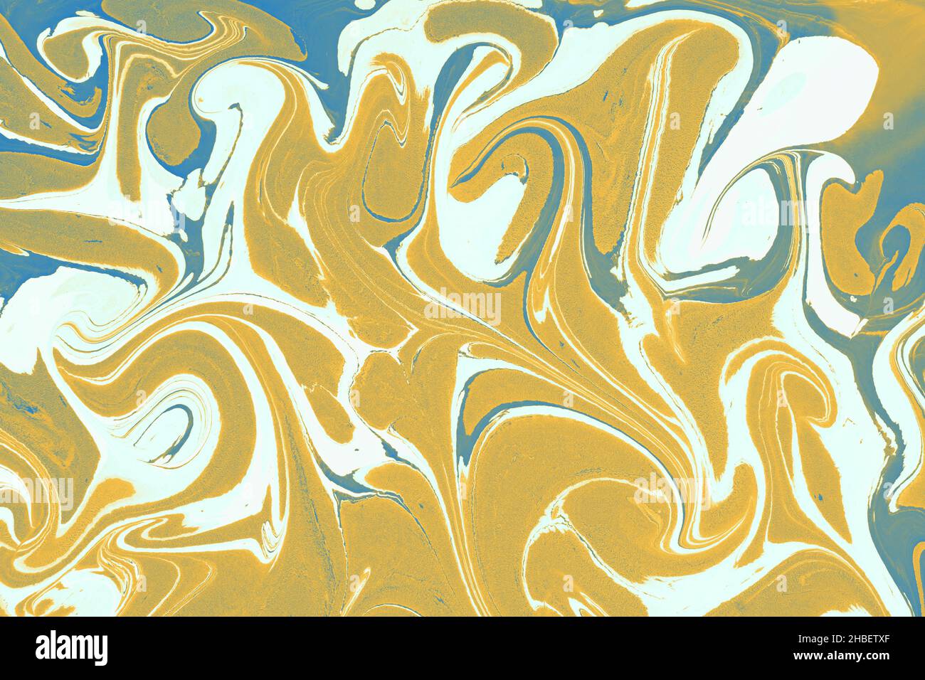 An abstract oil painting with vibrant yellow smudges Stock Photo - Alamy