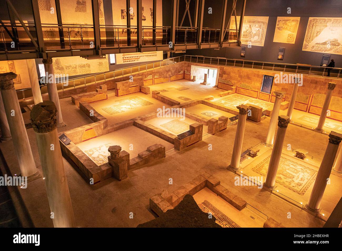 The Antakya Archaeology Museum which is known for its extensive ...