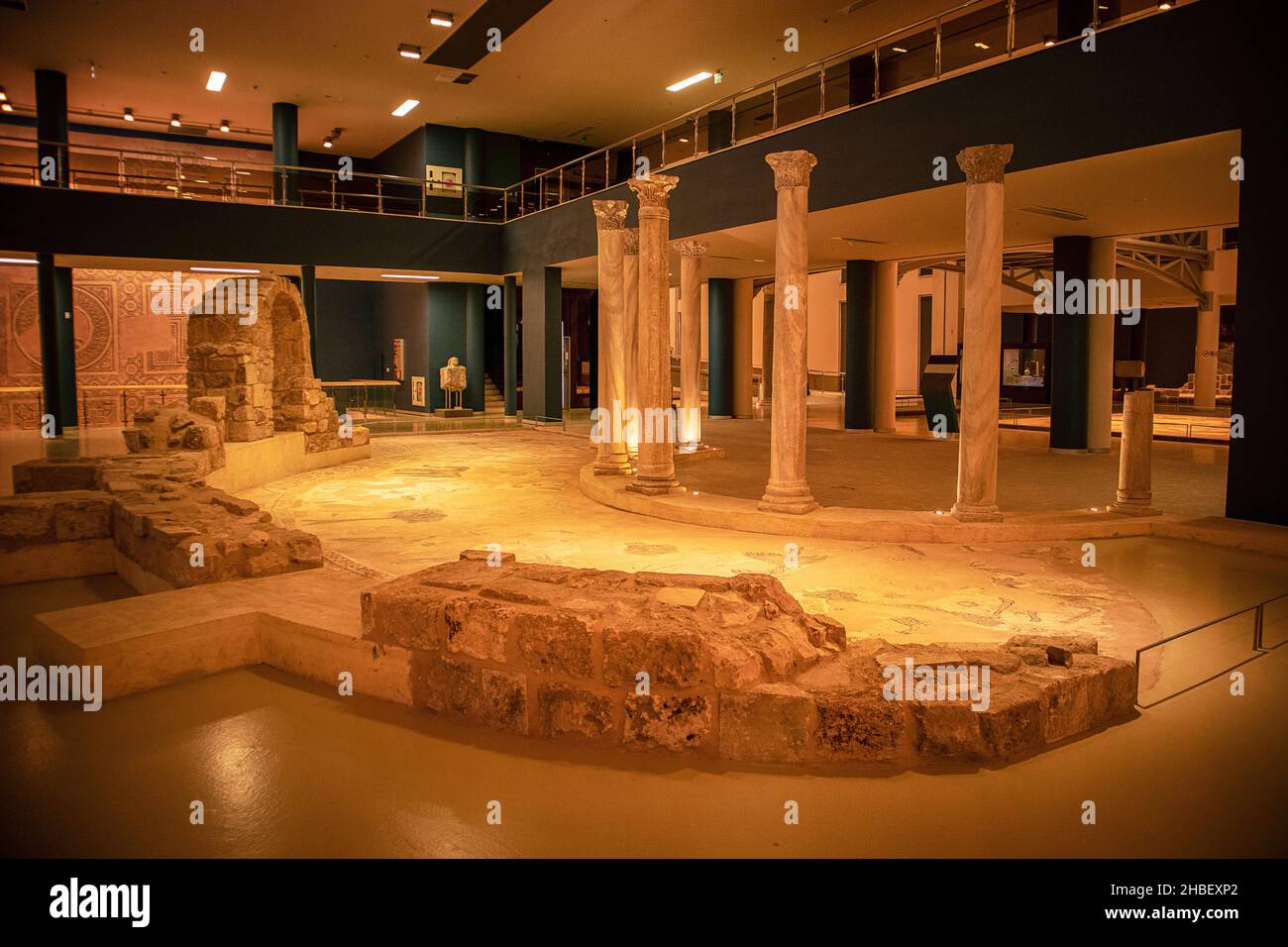 The Antakya Archaeology Museum which is known for its extensive ...