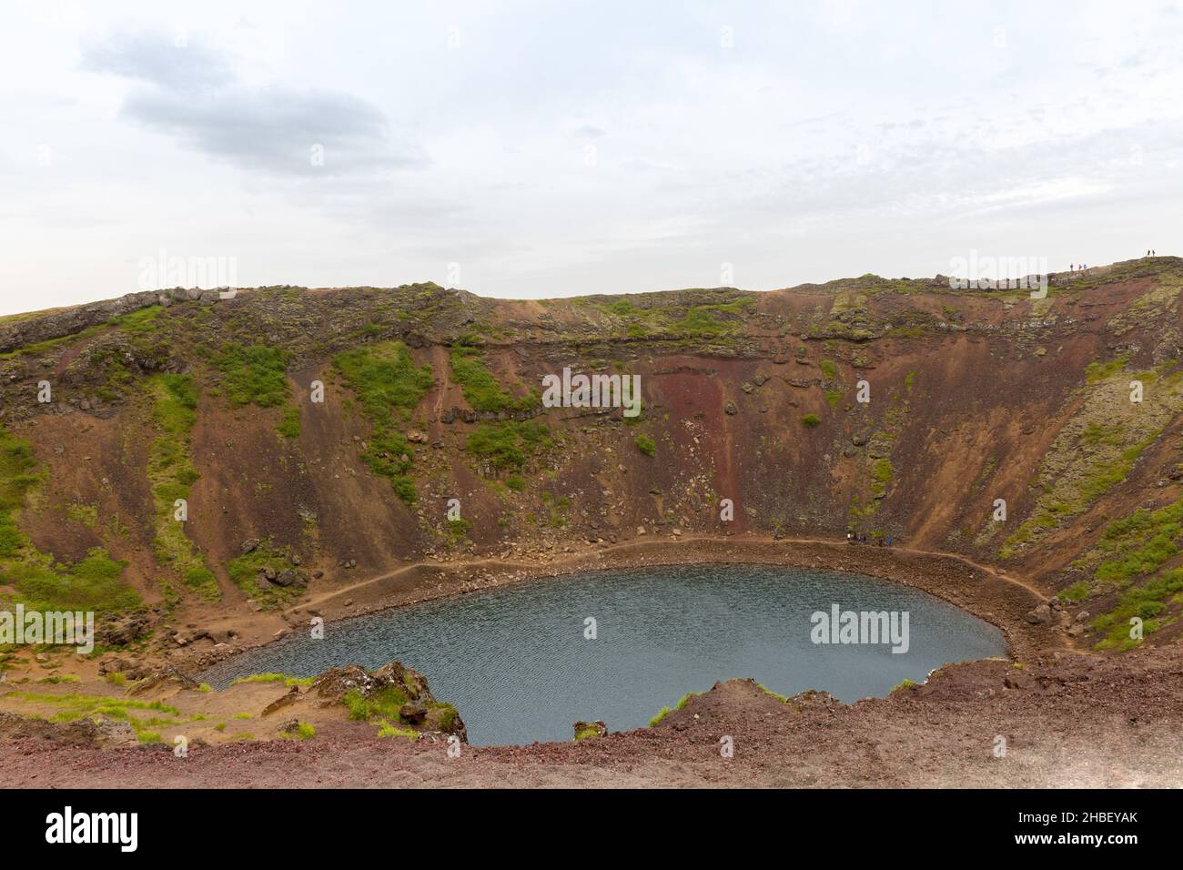 Pit crater iceland hi-res stock photography and images - Alamy