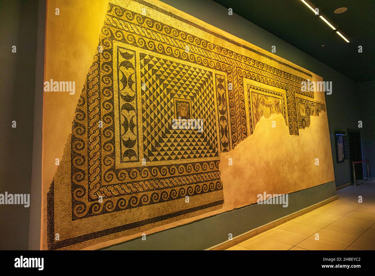 Zeugma Mosaic Museum, one of the largest mosaic collection in the world ...