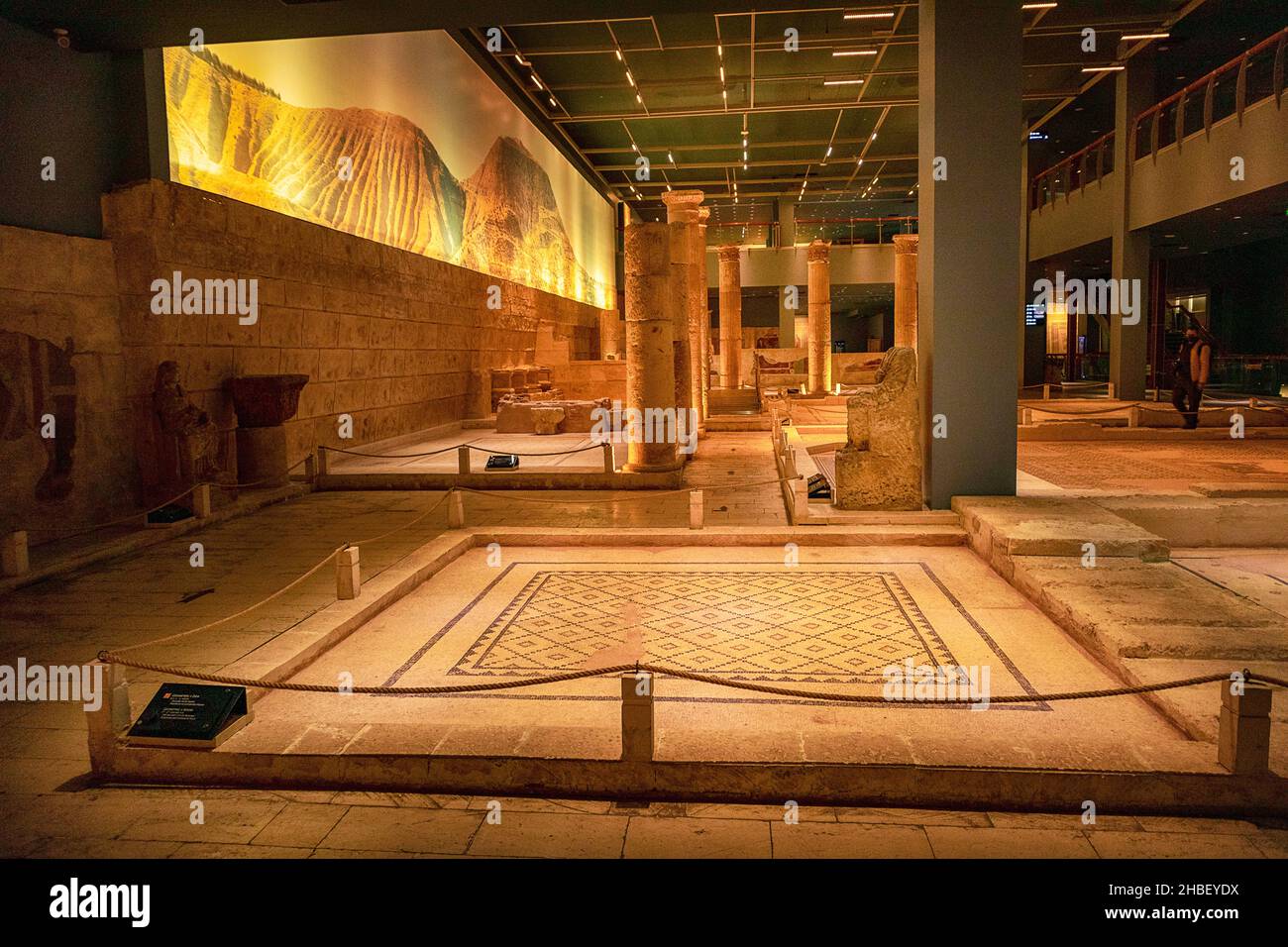 Zeugma Mosaic Museum, one of the largest mosaic collection in the world ...