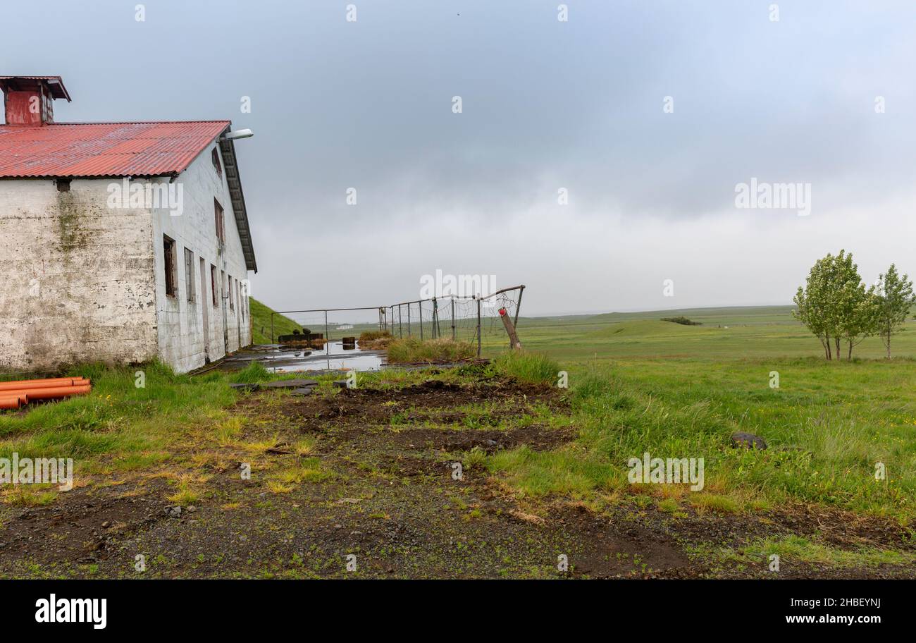 Old farmhouse in Iceland Stock Photo - Alamy