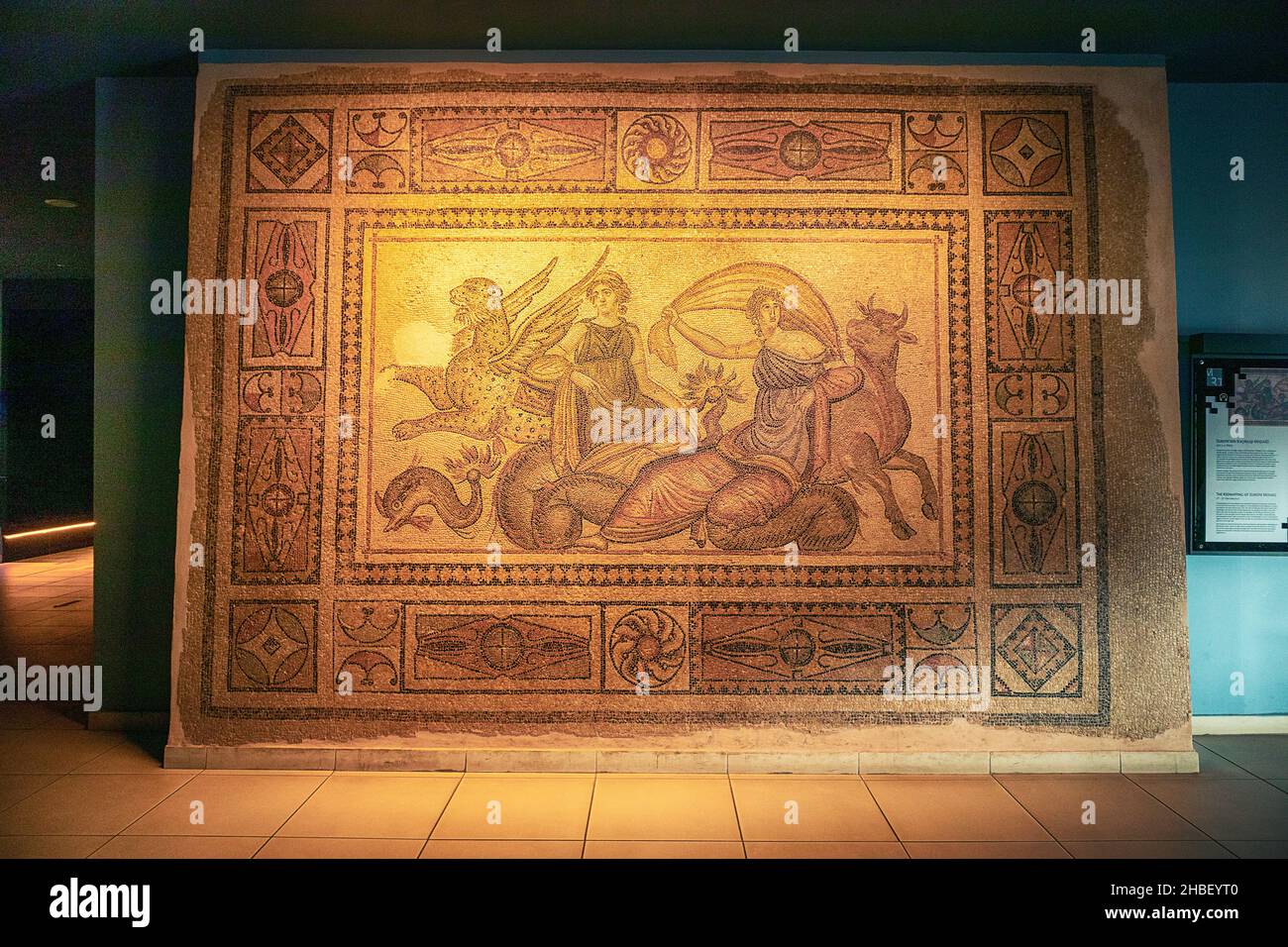 Zeugma Mosaic Museum, one of the largest mosaic collection in the world ...