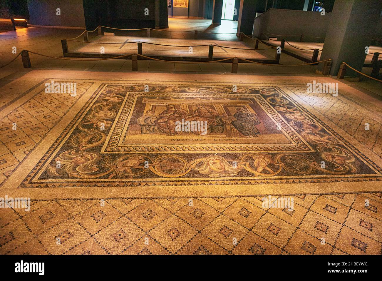 Zeugma Mosaic Museum, one of the largest mosaic collection in the world ...