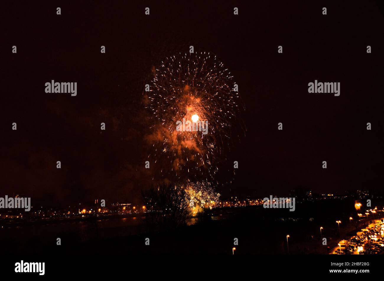 Catherine wheel firework hi-res stock photography and images - Alamy