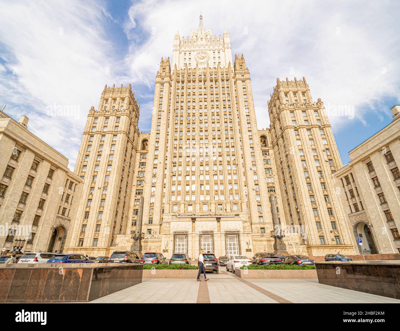 Stalinist architecture landmark- Ministry of Foreign Affairs of Russia ...