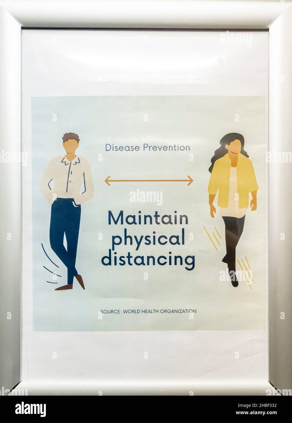 Disease Covid-19 prevention illustration. Cartoon with covid prevention ...