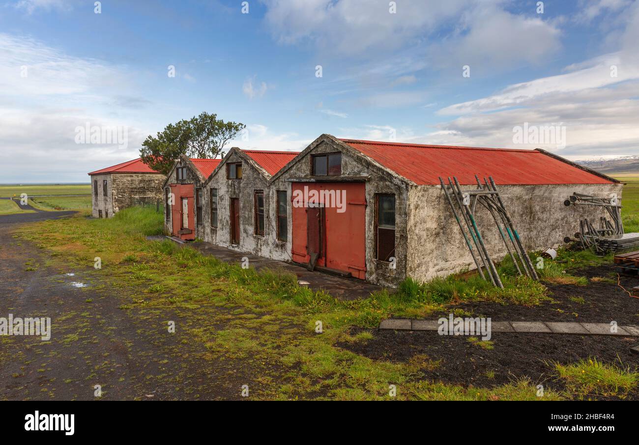 Old farmhouse in Iceland Stock Photo - Alamy