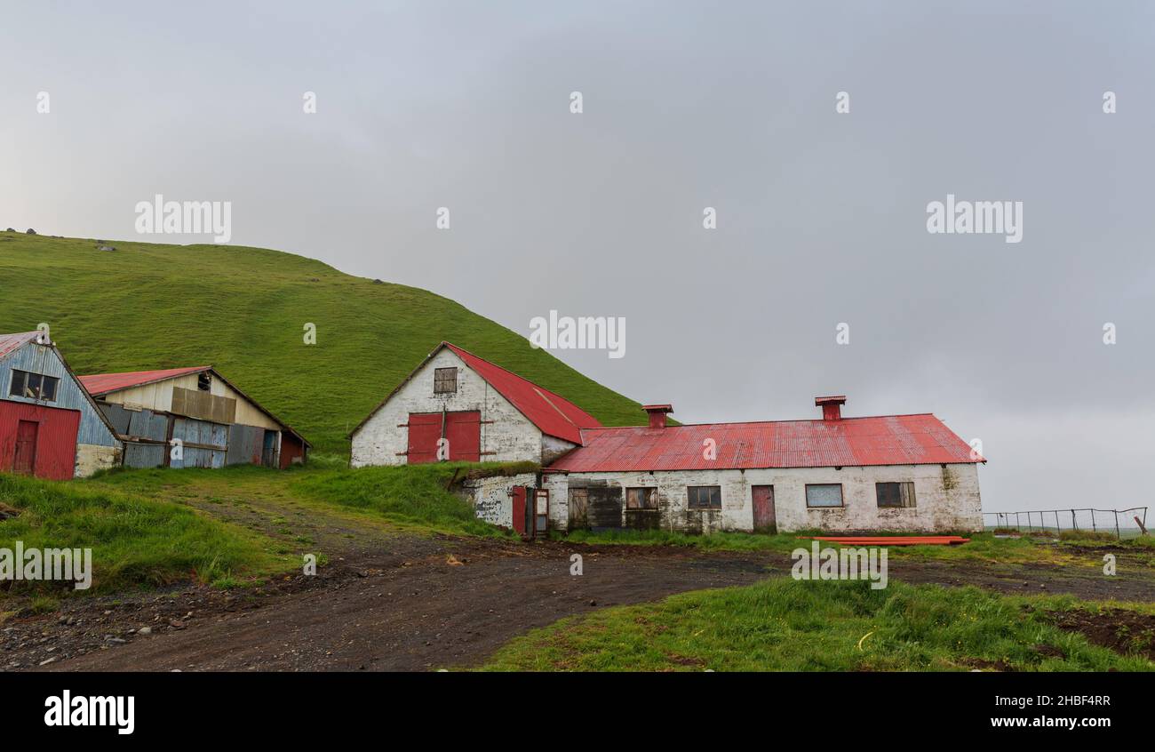 Old farmhouse in Iceland Stock Photo - Alamy