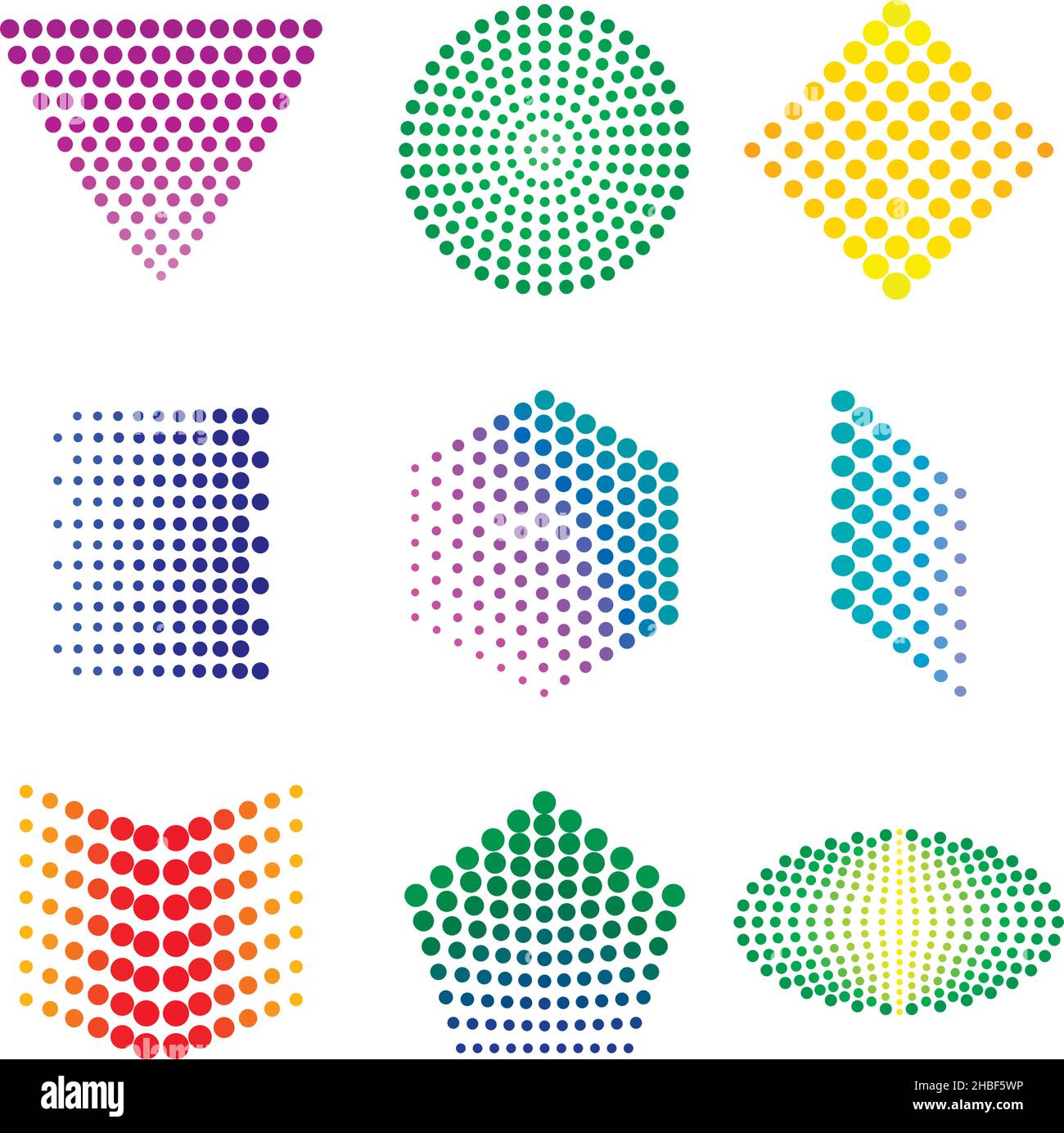 Many dots Stock Vector Images - Alamy