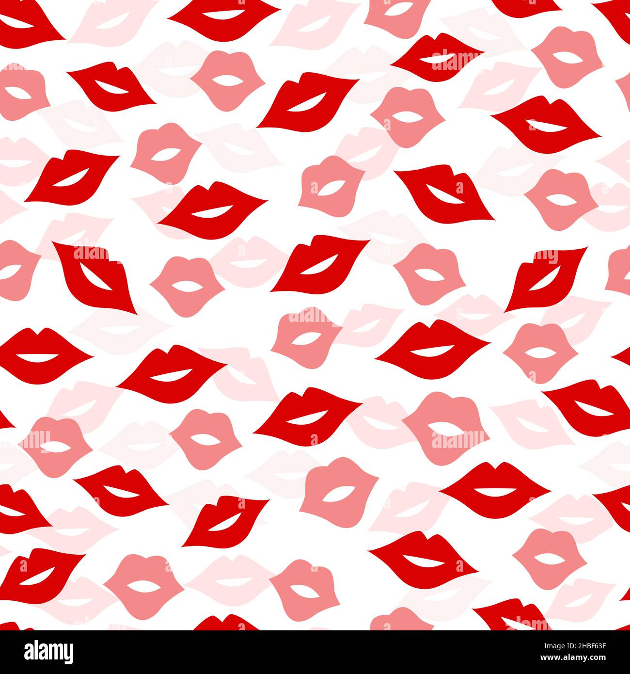 Seamless lips background, vector illustration Stock Vector Image & Art ...