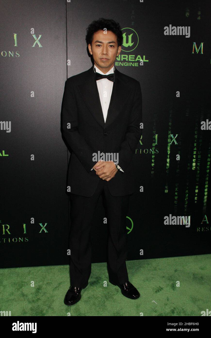 Yuji Ayabe 12/18/2021 The U.S. Premiere of "The Matrix Resurrections ...