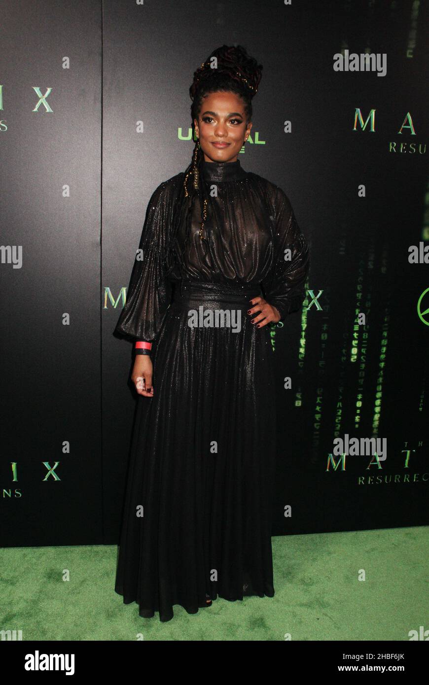 Freema Agyeman 12/18/2021 The U.S. Premiere of "The Matrix ...