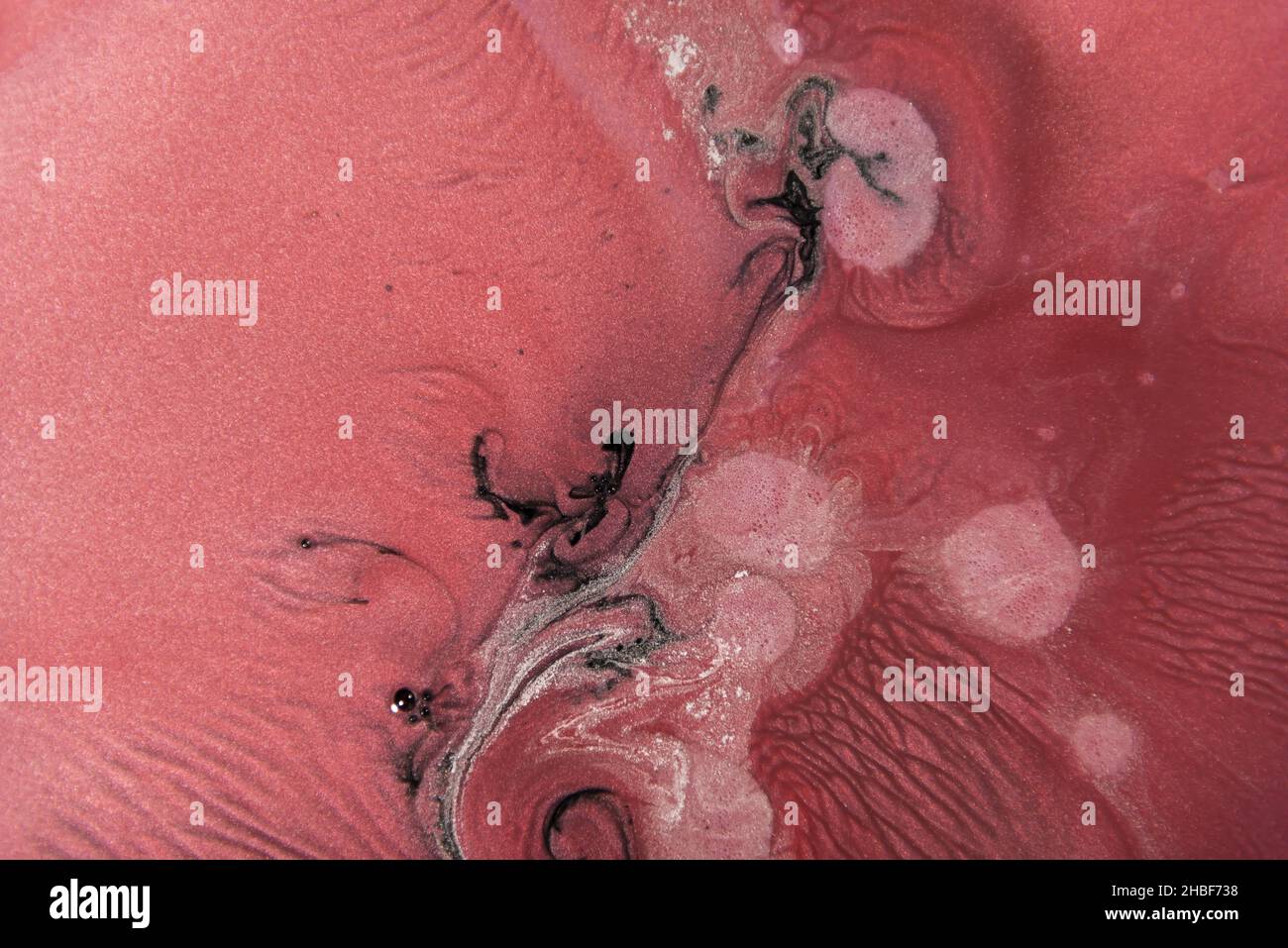 Abstract texture of liquid acrylic art. Part of image Stock Photo - Alamy