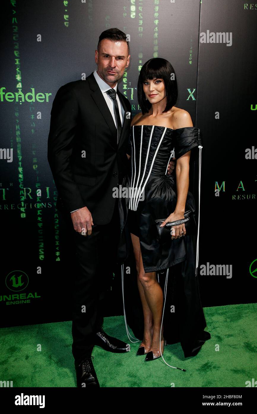 San Francisco, USA. 18th Dec, 2021. Actress Ellen Hollman and her ...