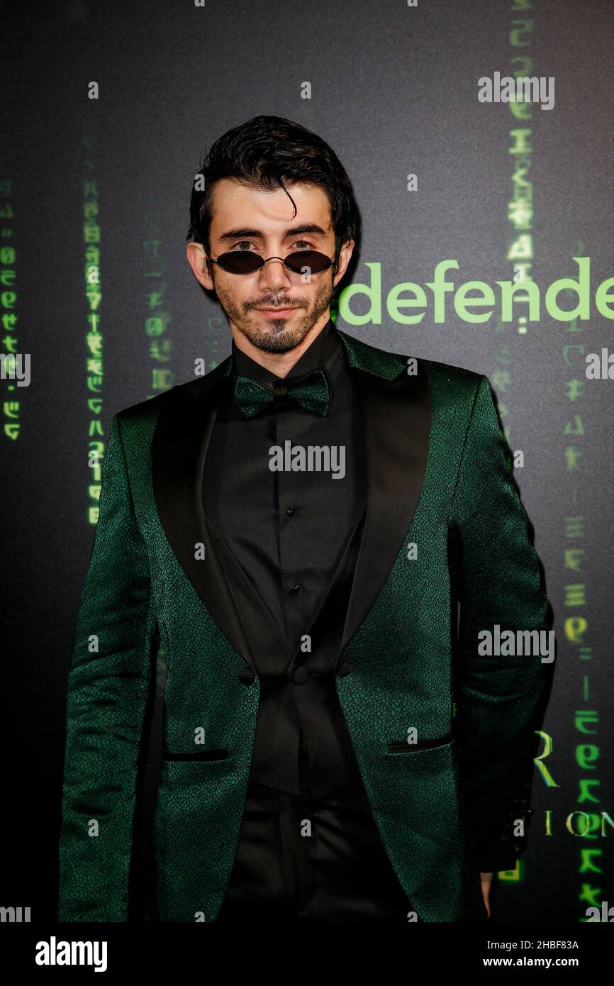 San Francisco, USA. 18th Dec, 2021. Content creator Chris Villain ...