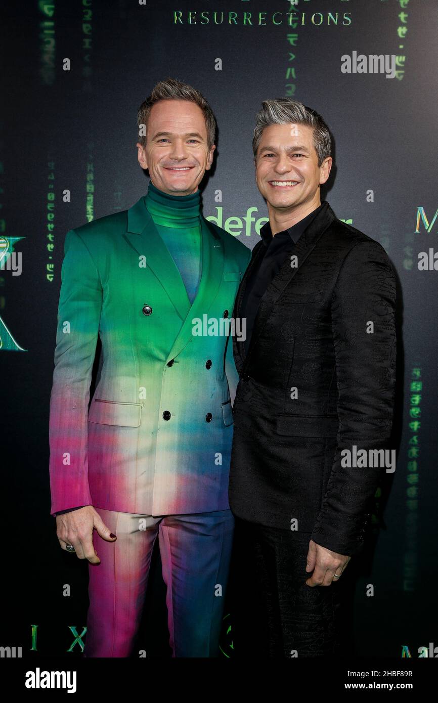 San Francisco, USA. 18th Dec, 2021. Actor Neil Patrick Harris and ...