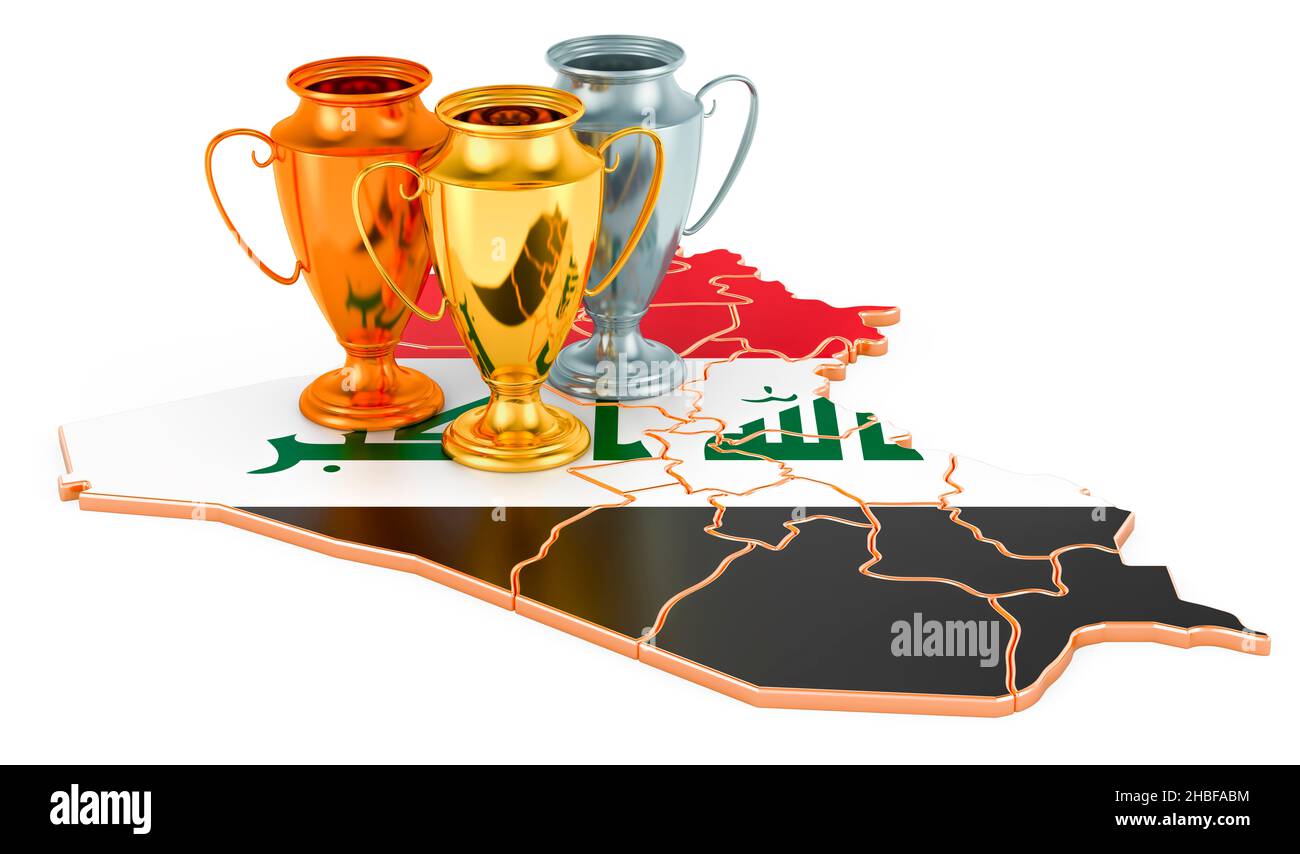 Gold Medals On Podium Cut Out Stock Images & Pictures - Alamy