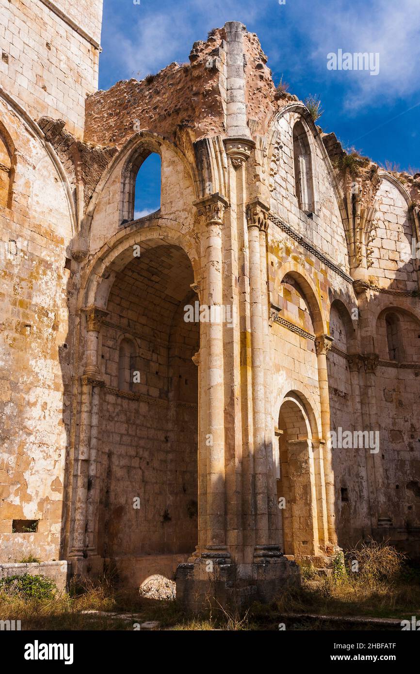 Monasterio Santa María de Rioseco, Burgos Stock Photo - Alamy