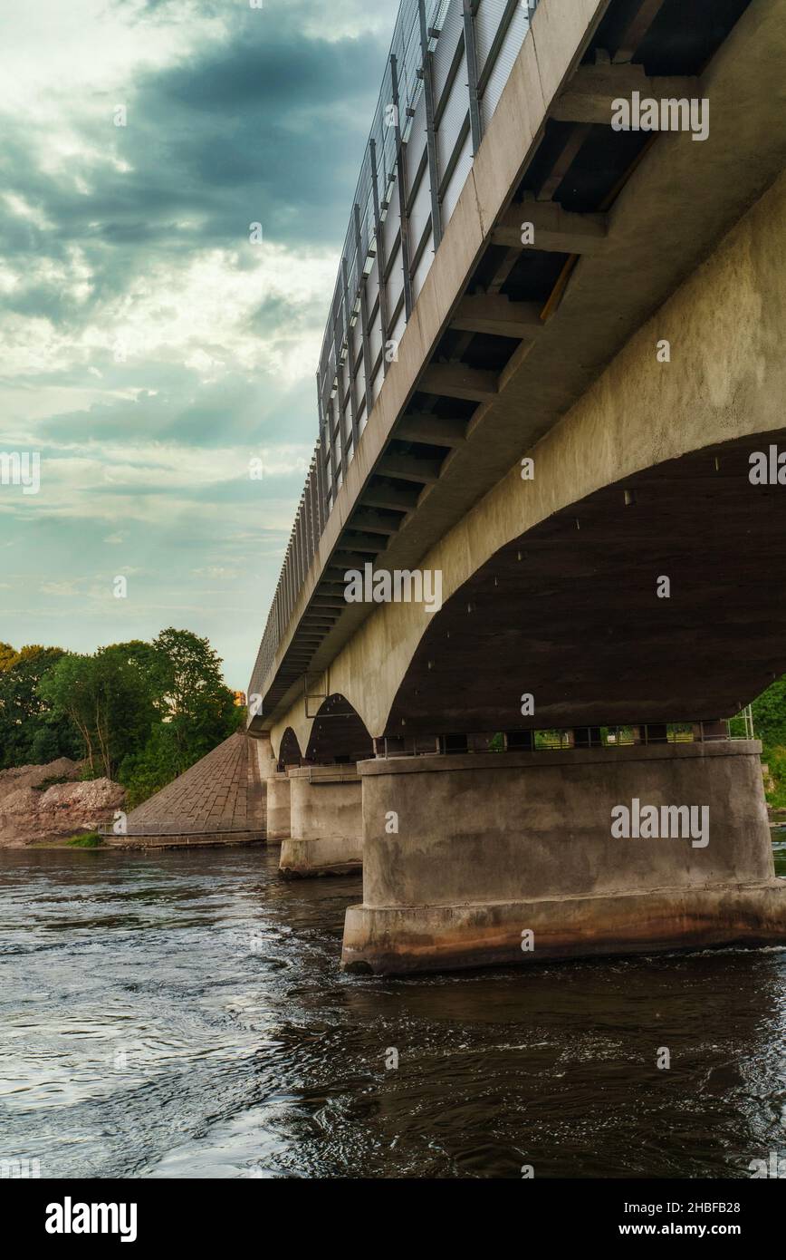 Scenic river bridge estonia hi-res stock photography and images - Alamy