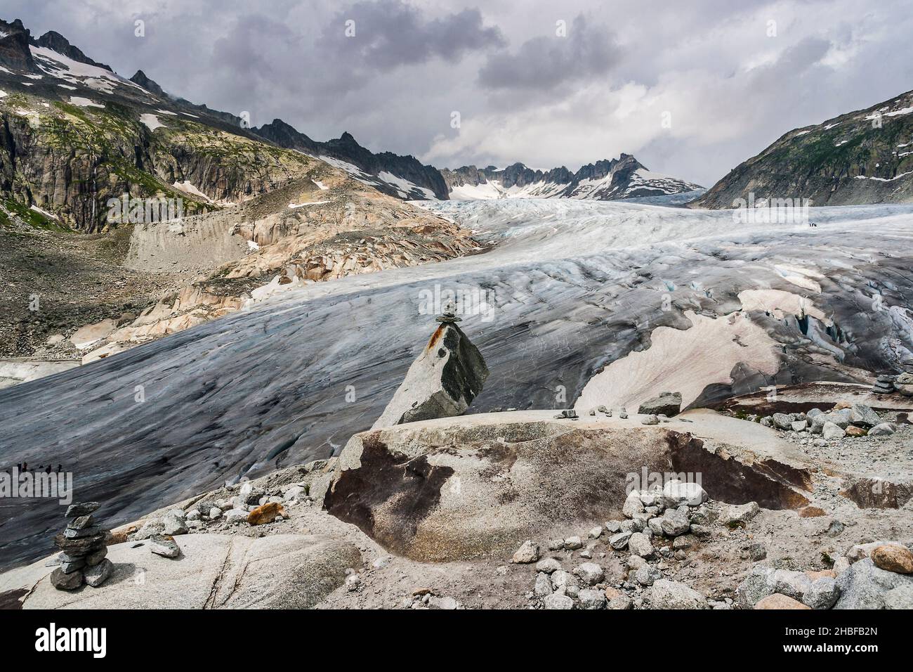 Rhonegletscher hi-res stock photography and images - Alamy