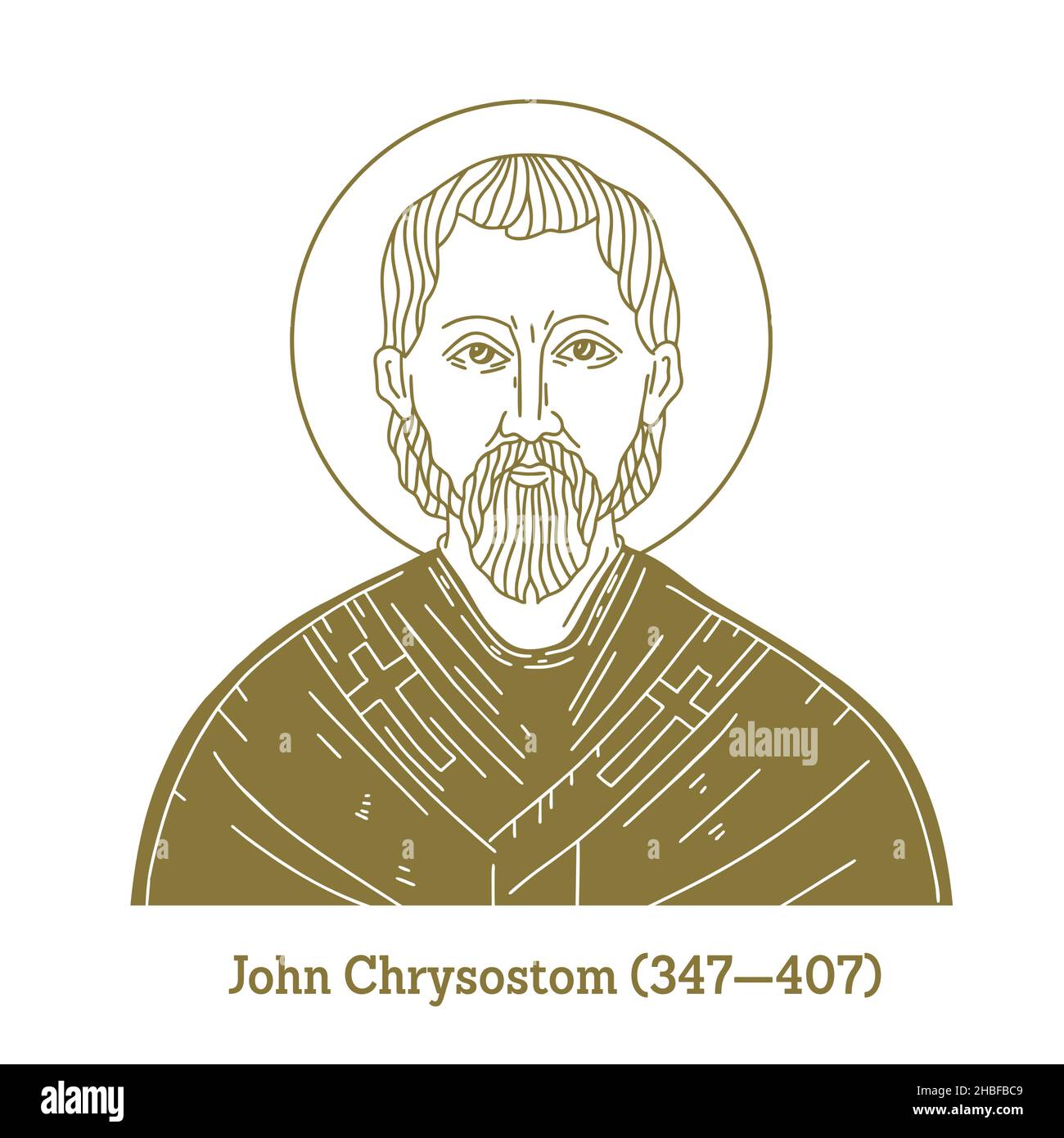John Chrysostom (349-407) was the archbishop of Constantinople known ...