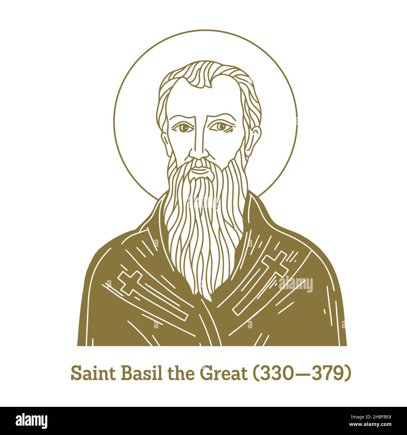 Saint Basil the Great (330-379). He was an influential theologian who ...