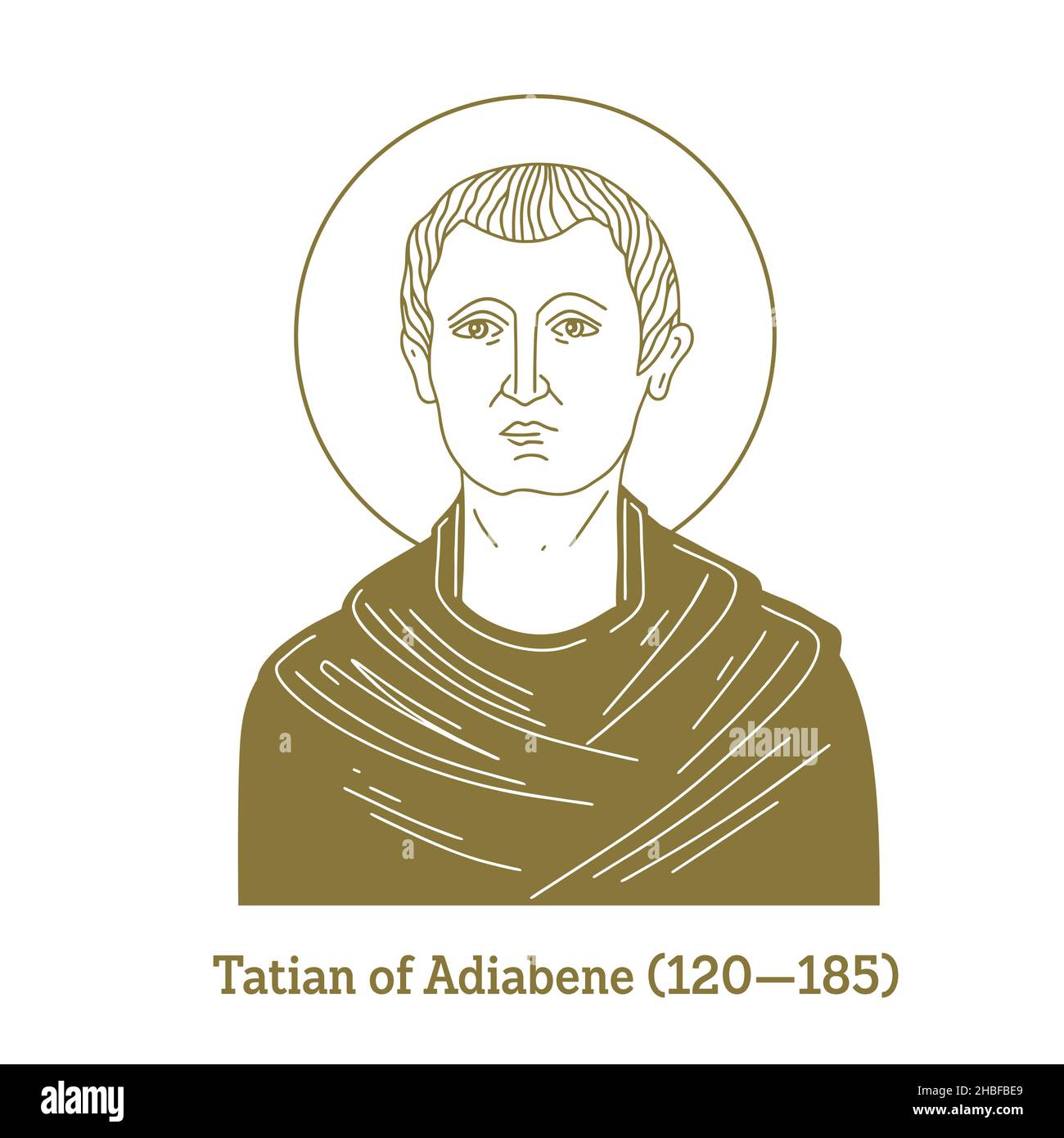 Tatian Stock Vector Images - Alamy