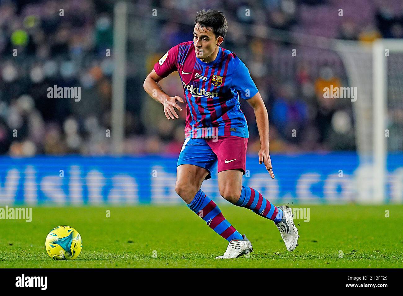 during the La Liga match between FC Barcelona and Elche CF played at ...