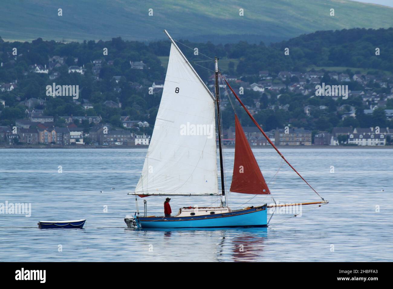 Gaff rigged sailboat hi-res stock photography and images - Alamy
