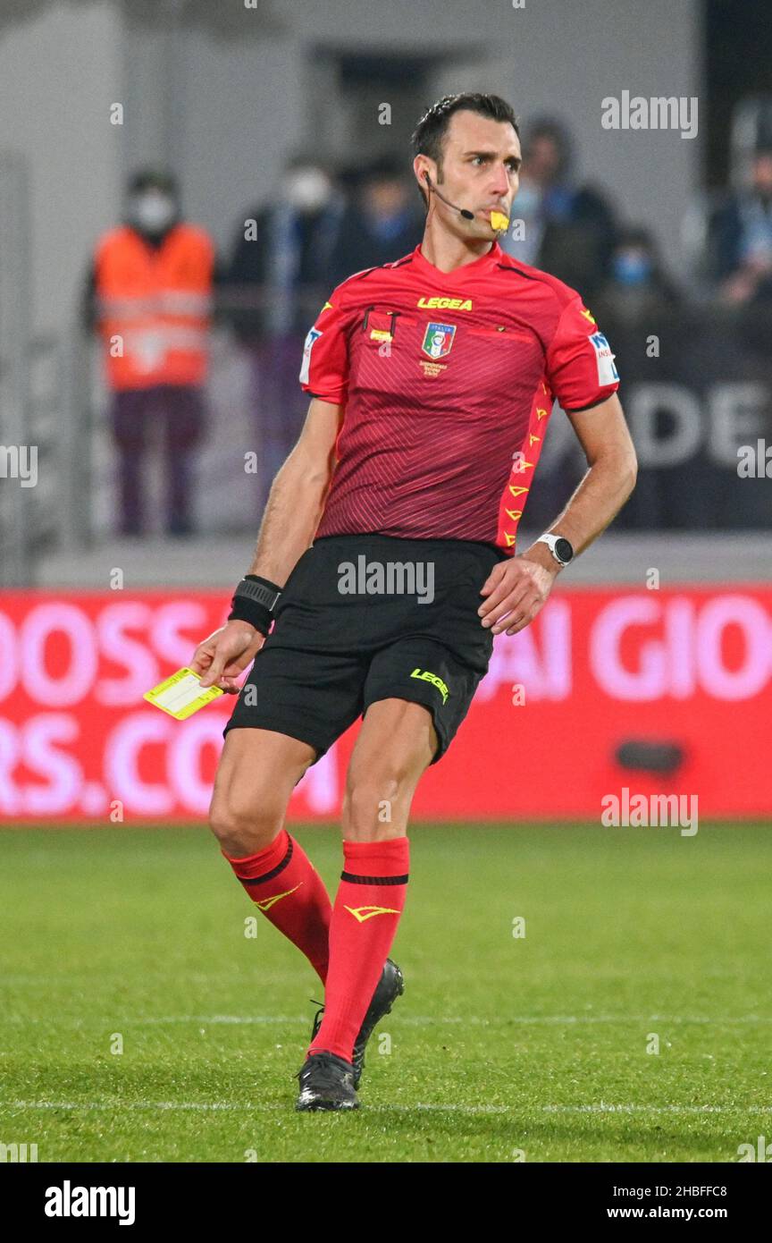 Alberto Picco stadium, La Spezia, Italy, December 19, 2021, Referee Mr ...