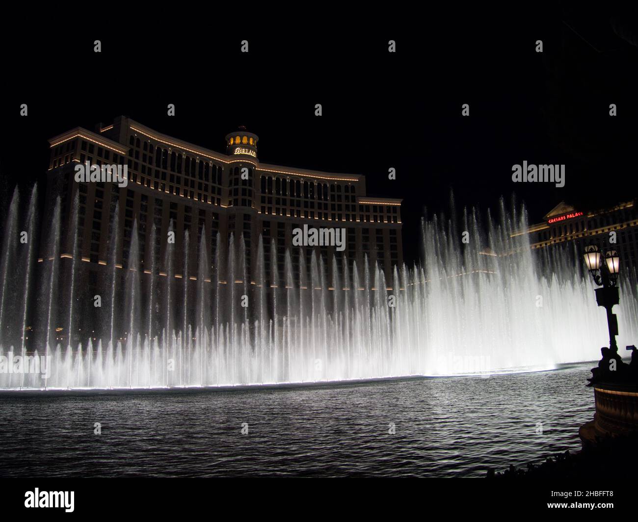 LAS VEGAS, UNITED STATES - Nov 18, 2021: The Bellagio Hotel and Casino ...